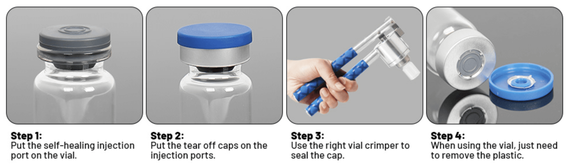 How large peptide vials we need to use? - ZX VIAL SUPPLIES